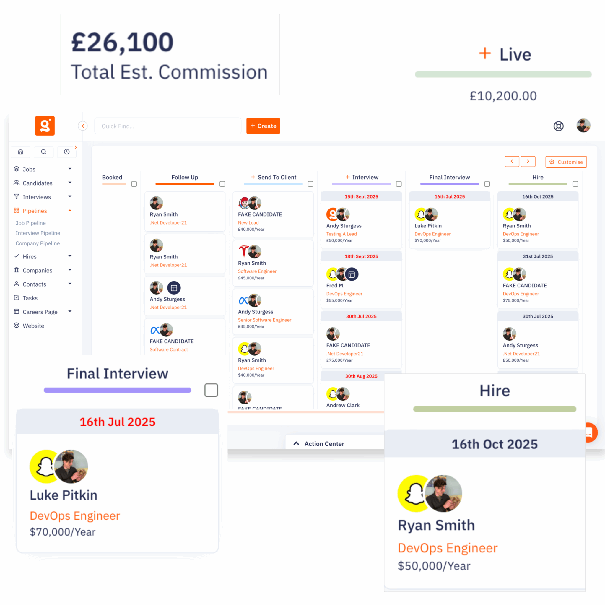 Recruitment Pipeline Tool - Giig