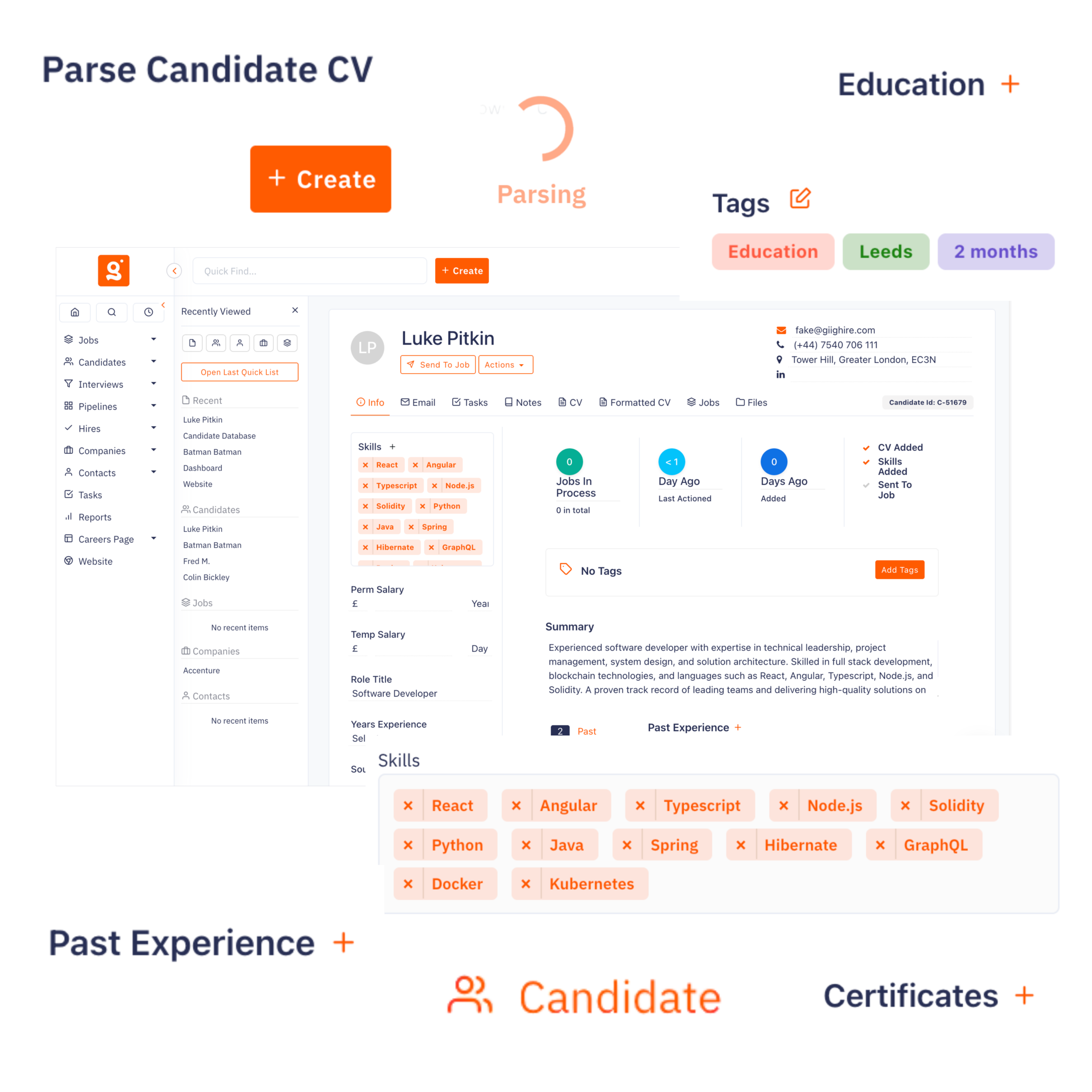 CV Parsing Tool - Giig